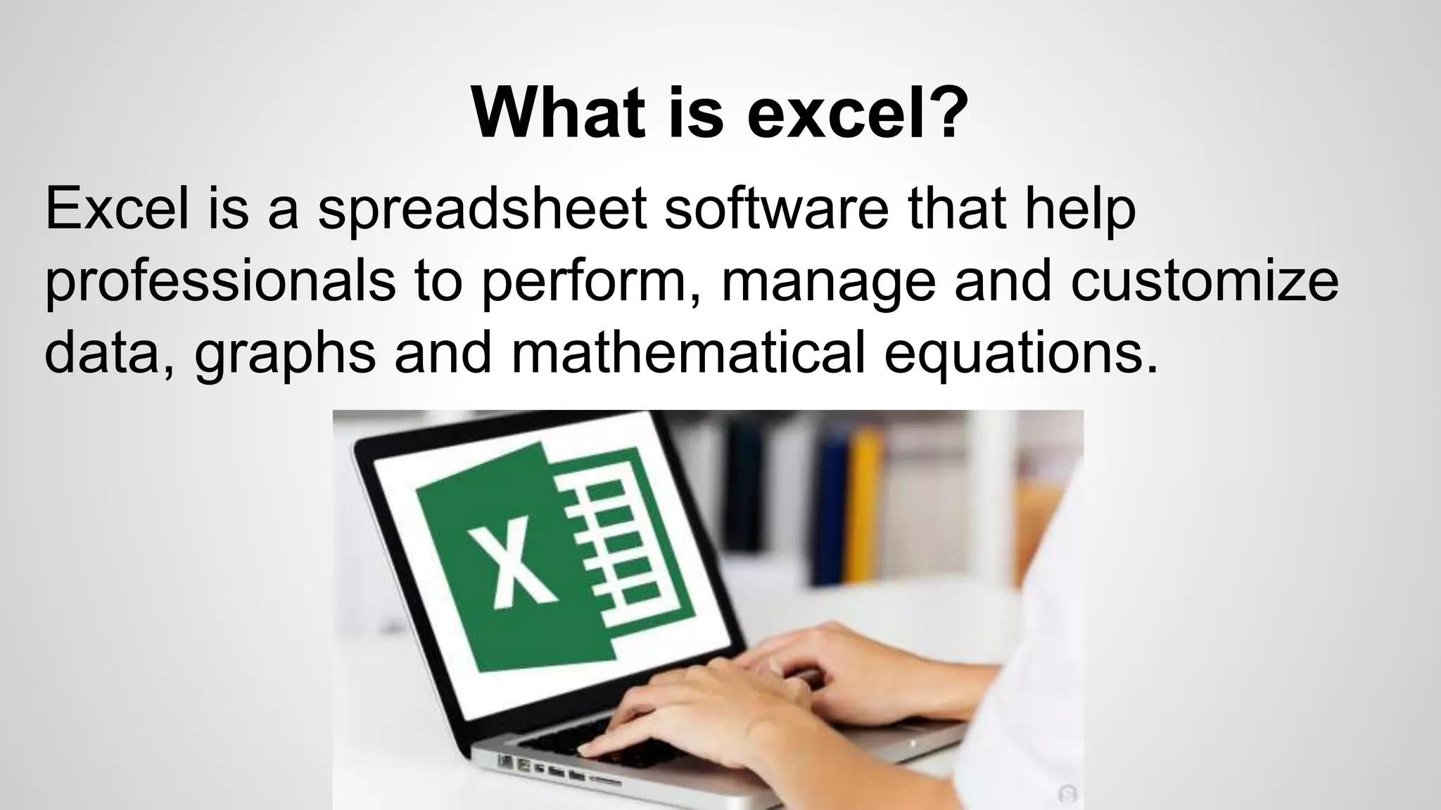 Excel training | PPT