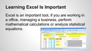Excel training | PPT