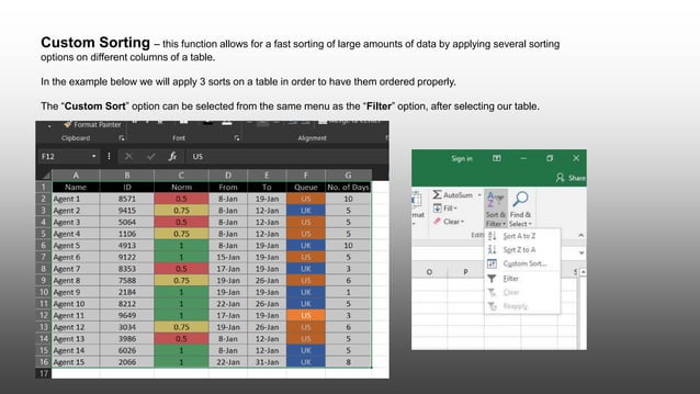 Excel training | PPT