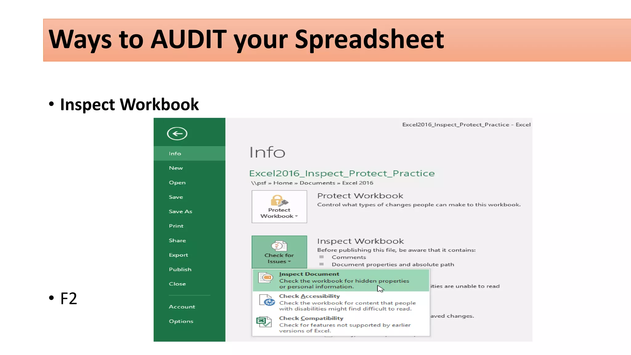 Excel Training.pptx | Business Accounting & Finance | Business