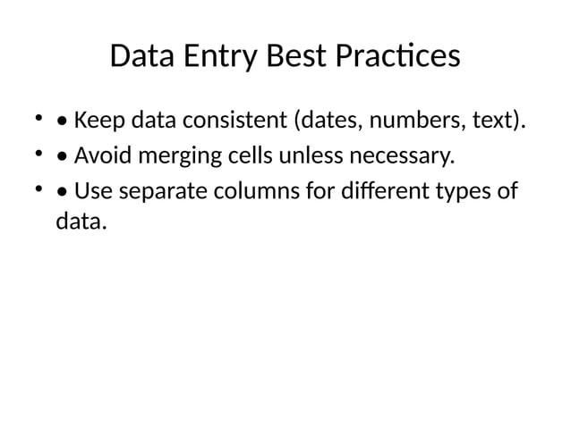 Excel_Training_Detailed powert point presentation | PPTX