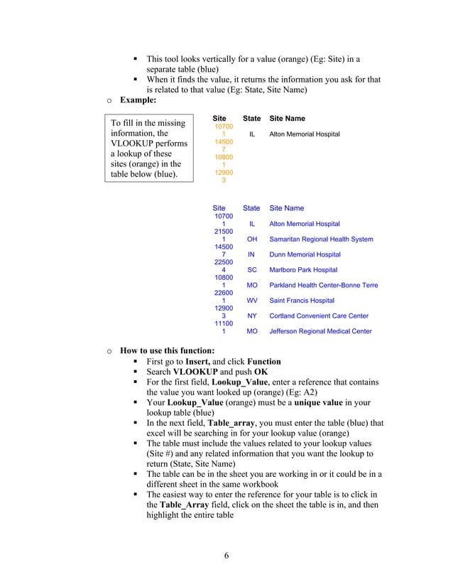 Advanced - Microsoft Excel Training Handout | PDF