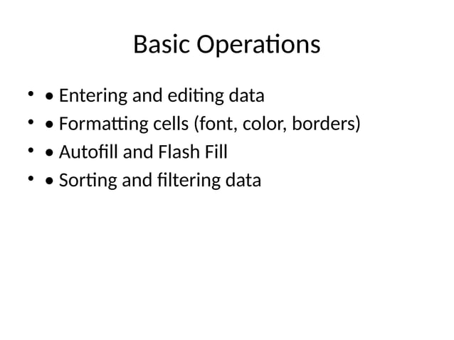 Excel_Training_PPT to learn very easy and good | PPTX