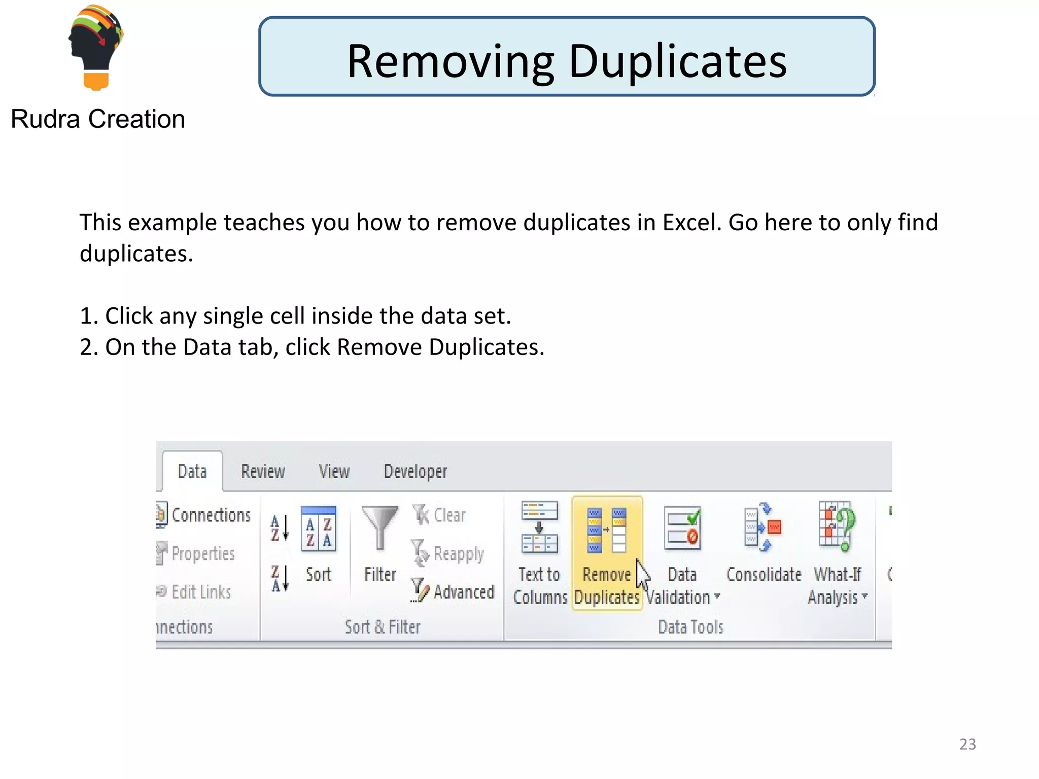Excel training | PPT