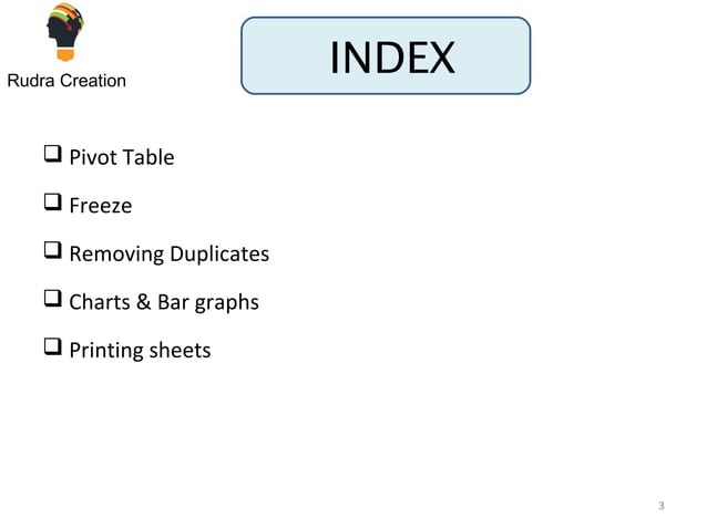 Excel training | PPT