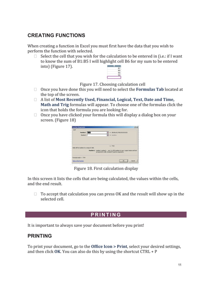 Excel tutorial by Sir Spark Microsoft Xcel | PDF