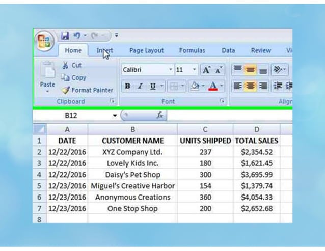 Excel tutorial | PPT