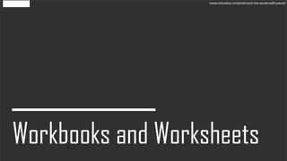 Excel Tutorial | Edureka | PPT