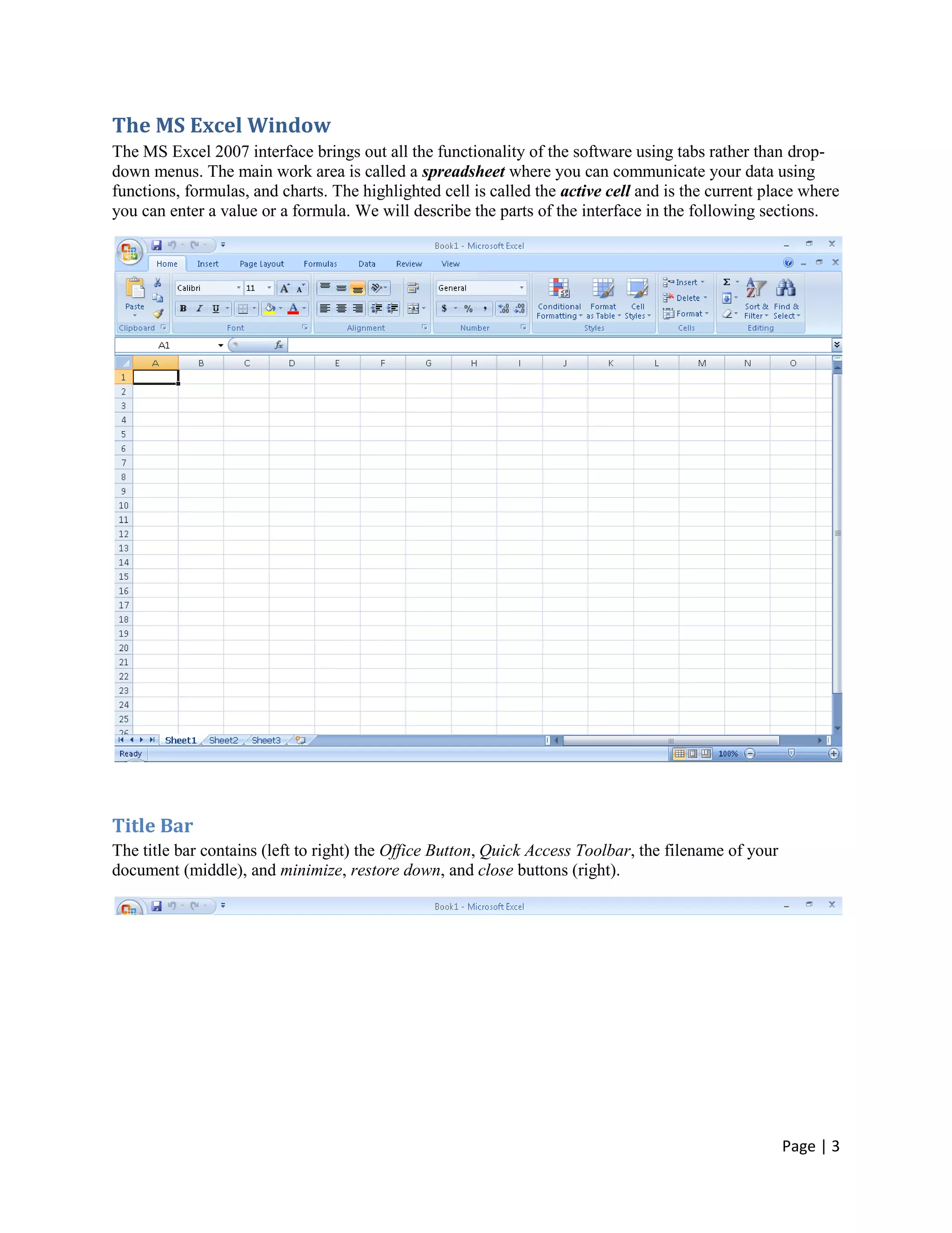 Excel tutorial | PDF