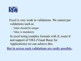 Excel V Access.ppt