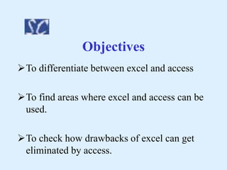 Excel V Access.ppt