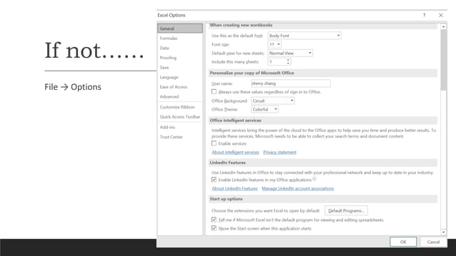 Excel vba ch0 | PPTX