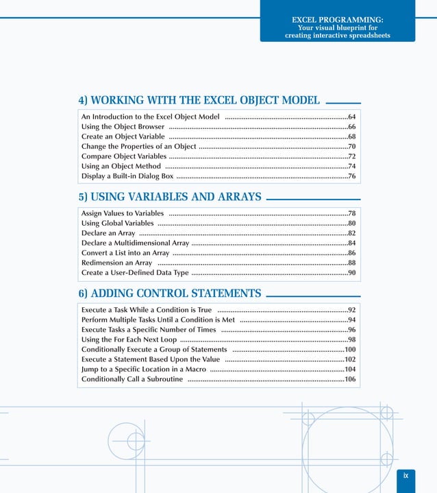 Excel Vba Programming | PDF