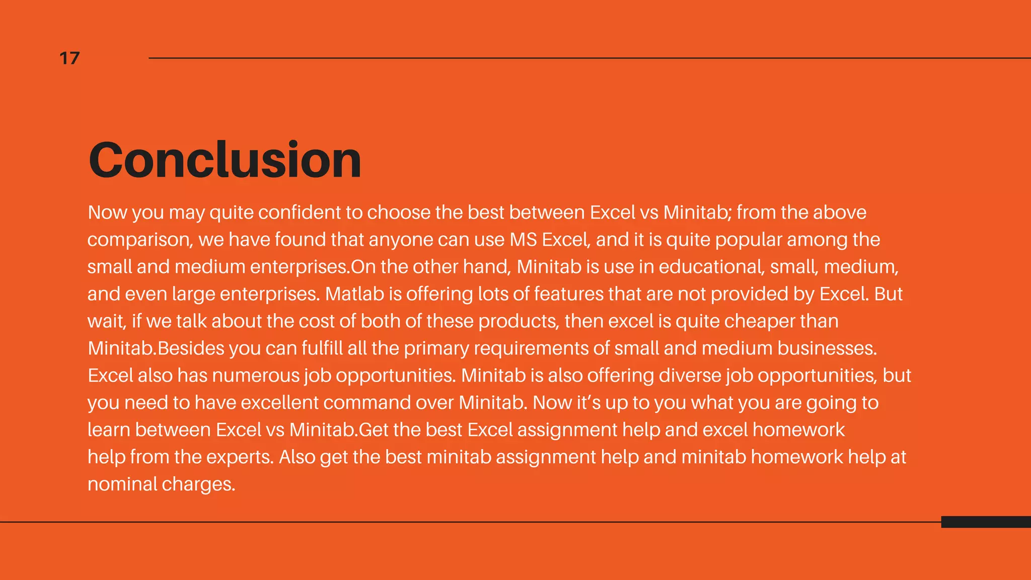 Excel vs Minitab: Which is more powerful | PDF