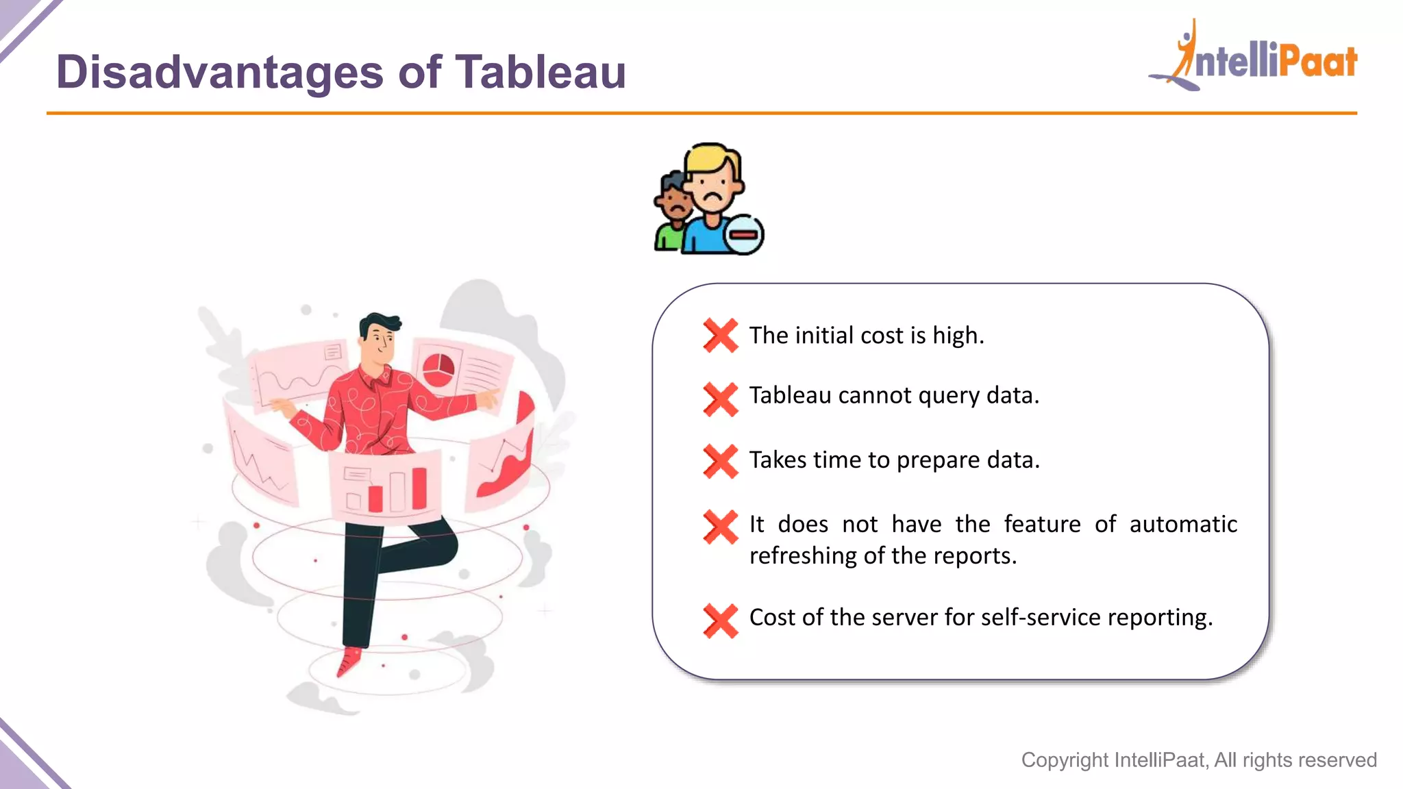 Tableau Vs Excel Difference Between Tableau Vs Excel Excel Vs Tableau Intellipaat Ppt