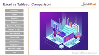 Tableau vs Excel | Difference Between Tableau vs Excel | Excel vs ...
