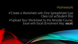 Excel with Excel | PPT