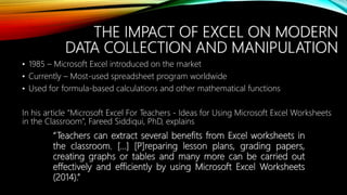 Excel with Excel | PPT