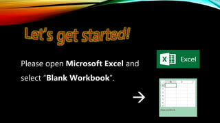 Excel with Excel | PPTX
