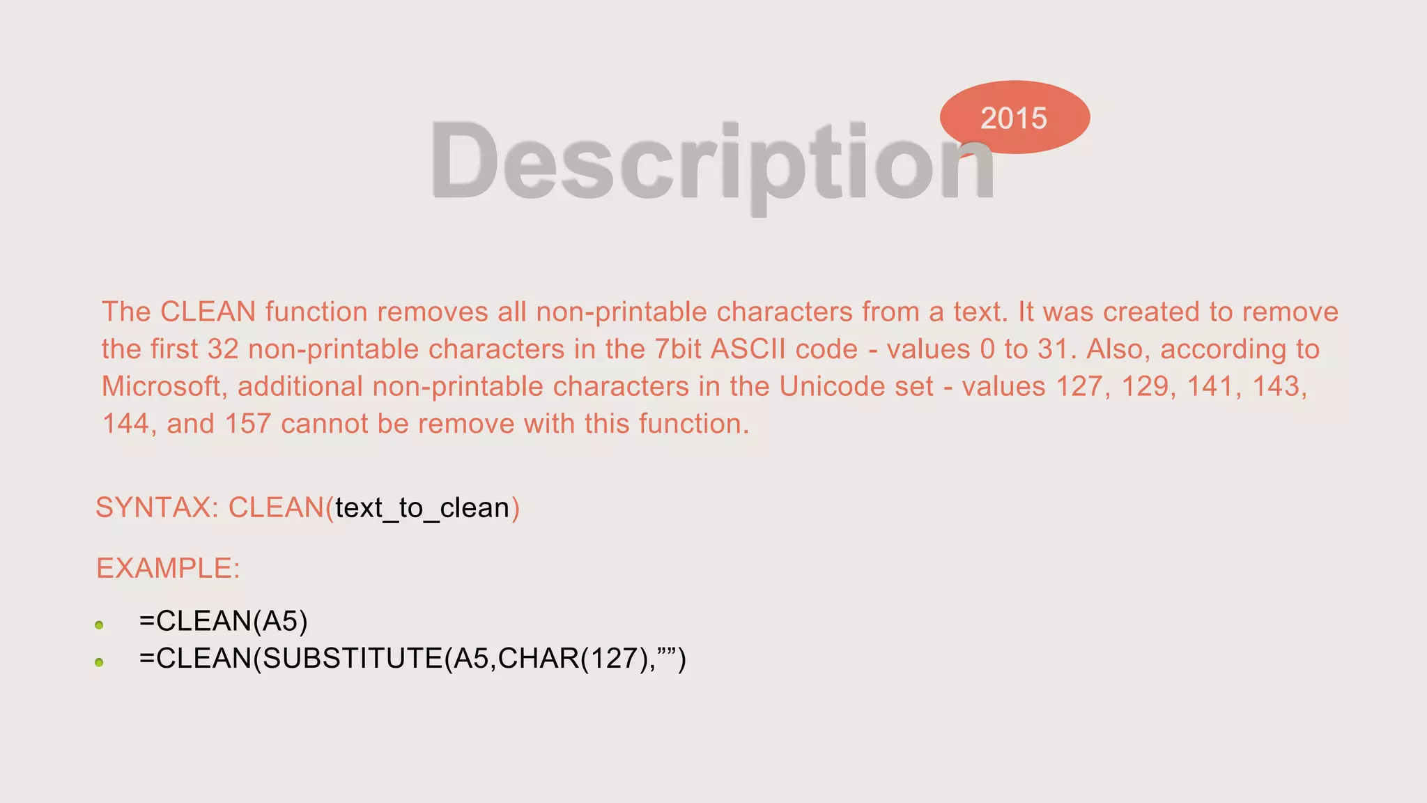 Excel workshop pt1 | PPT
