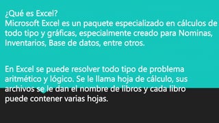 EXCEL Y PRÁCTICA PRIMERO BACHILLERATO.pptx