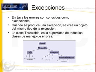 Excepciones en java | PPT