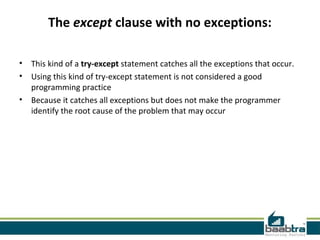 Exception Handling | PPT