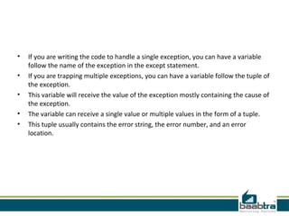 Exception Handling | PPT