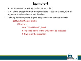Exception Handling | PPT