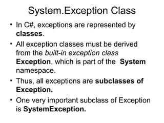 Exception | PPT