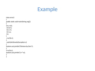 how to do exception-handling-in-java.ppt