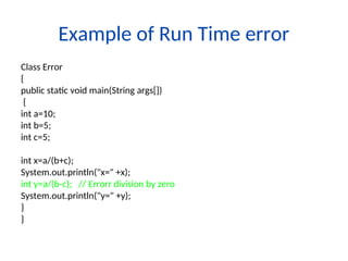Exception Handling ppt slide presentation | PPT