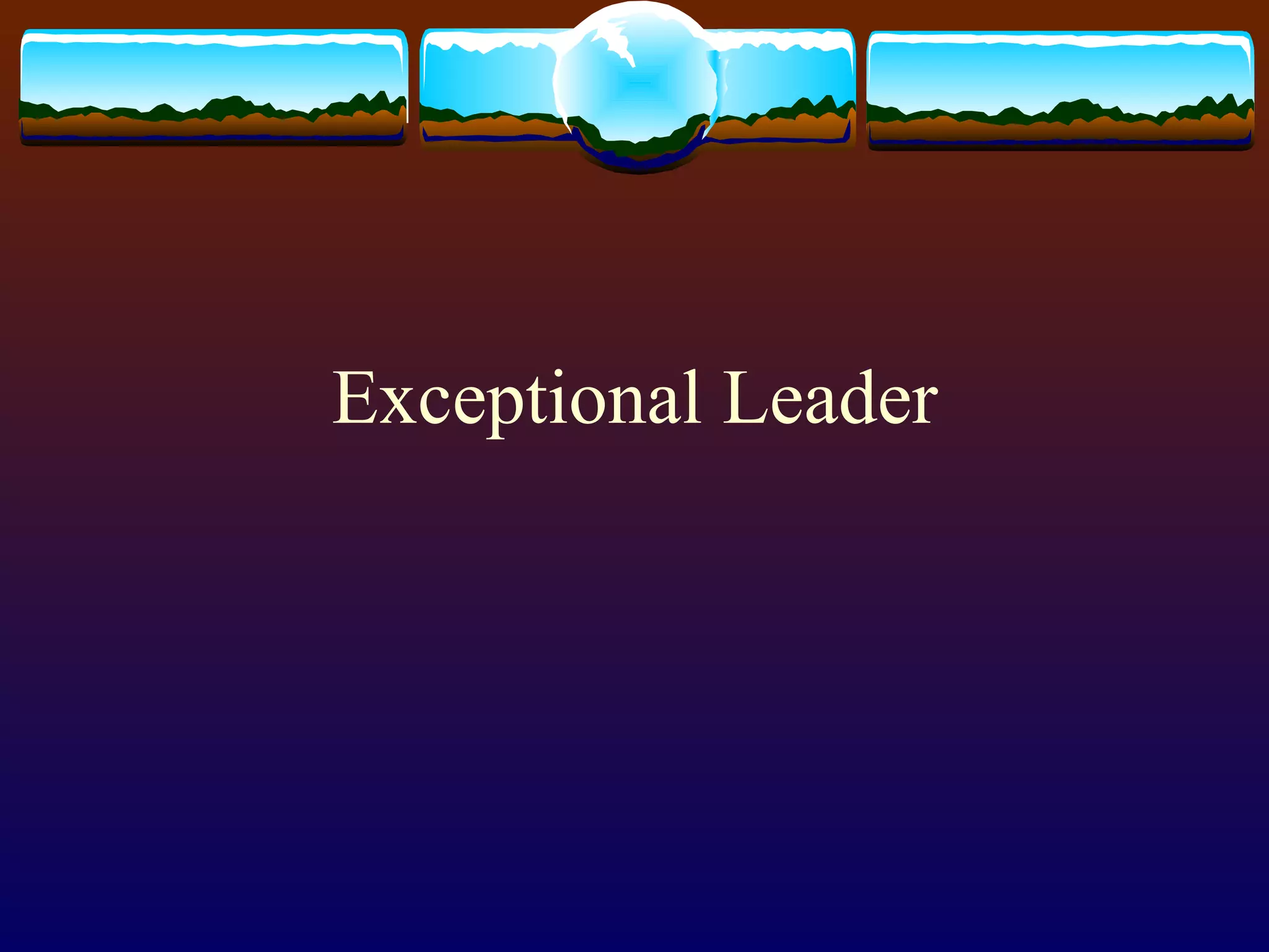 Exceptional Leader | PPS