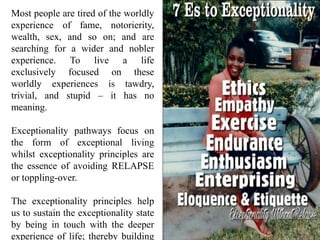 Exceptionality without relapse | PPTX