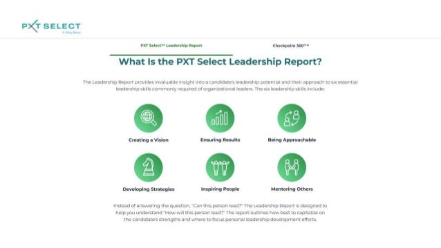 Select and Develop Exceptional Leaders | PPTX