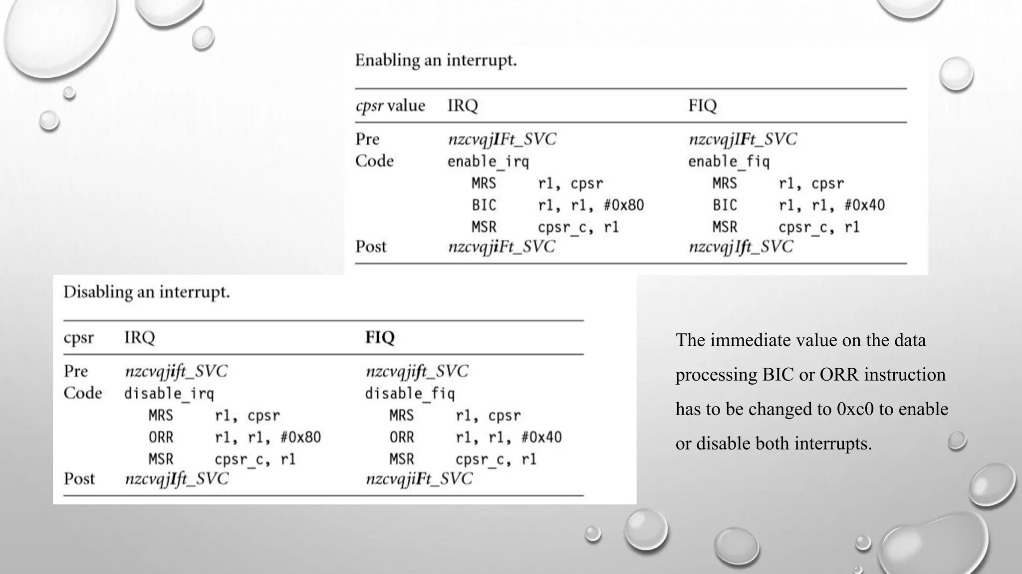 Arm Exception And Interrupts Pptx Operating Systems Computer Software And Applications