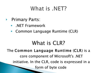 Exception Handling Mechanism in .NET CLR | PPT
