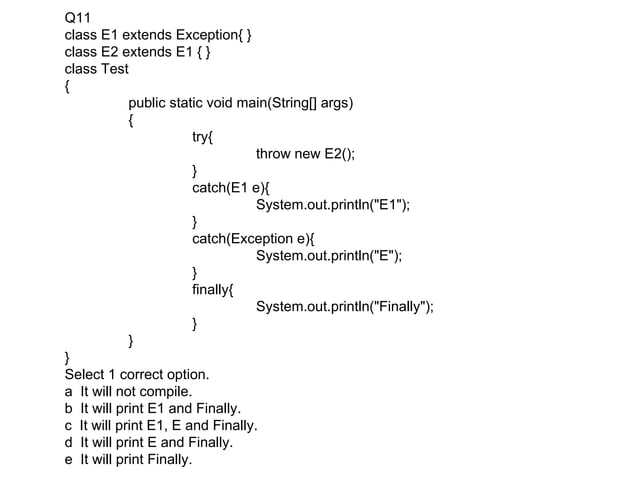 Exception handling | PPT