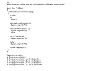 Exception handling | PPT