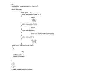 Exception handling | PPT