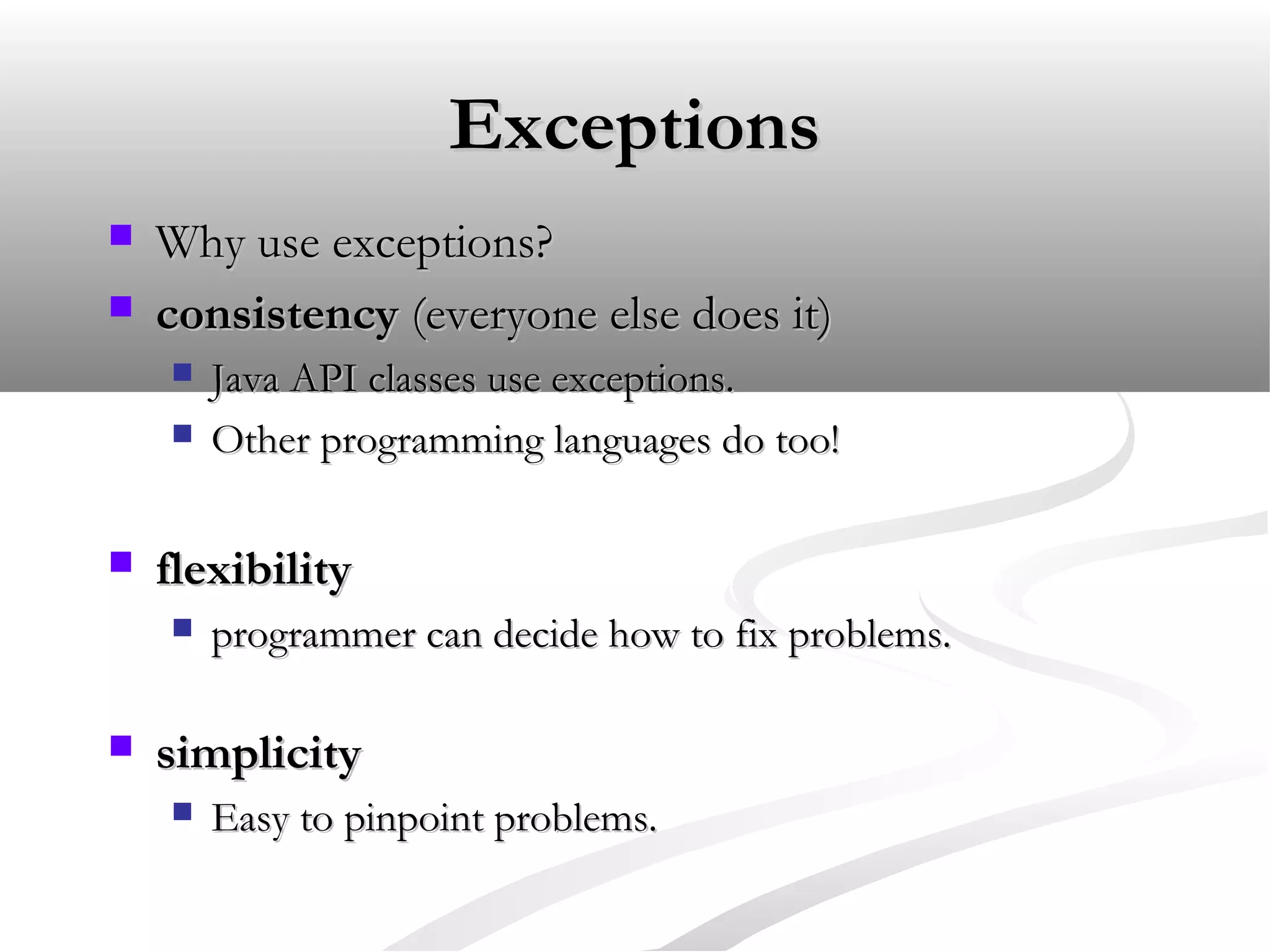 Exception handling | PPT