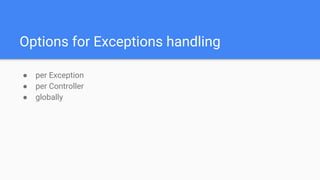 Exception handling | PDF