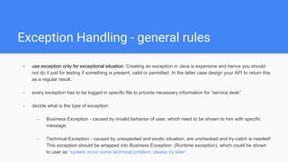 Exception handling | PDF