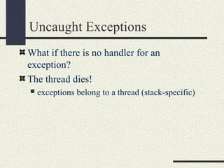 Exception handling | PPT