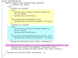 Exceptionhandling | PPT
