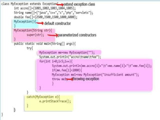 Exceptionhandling | PPT | Free Download
