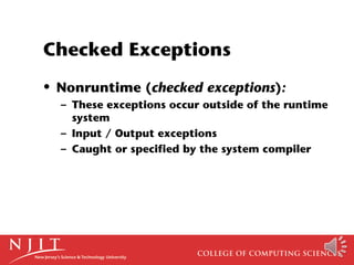 Exception handling | PPT