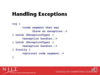 Exception handling | PPT
