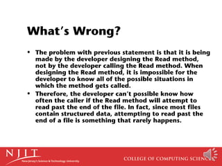 Exception handling | PPT