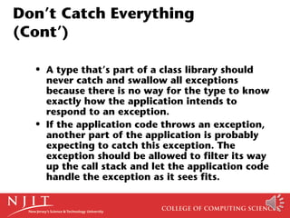 Exception handling | PPT
